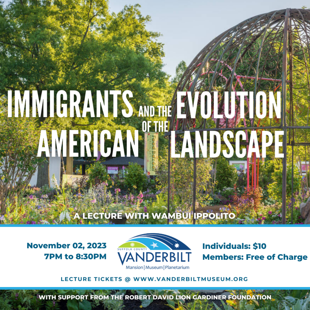 Vanderbilt Lecture Series: New Season Begins Vanderbilt Museum