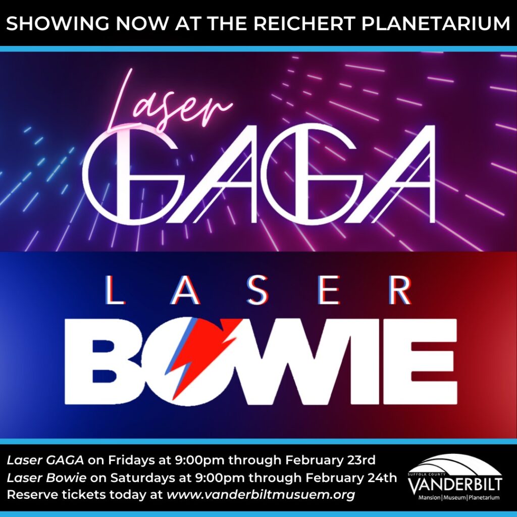 New Laser Shows, Storytime, Lunar New Year Vanderbilt Museum